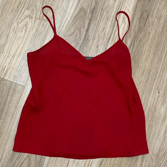 Lauren Ralph Lauren | Tops | Y2k Lrl Sheer Tank Top Shirt Whimsygoth ...